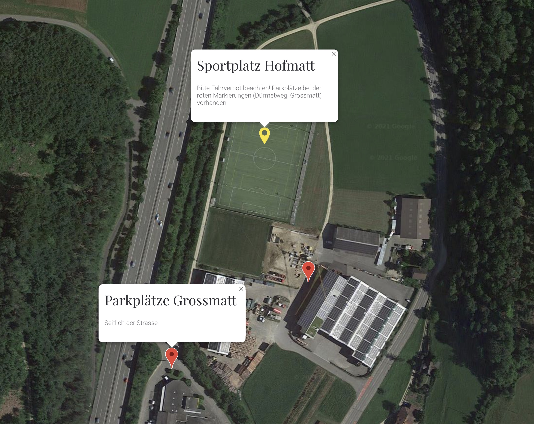 Diegten Anfahrt | Kinderfussball Riehen